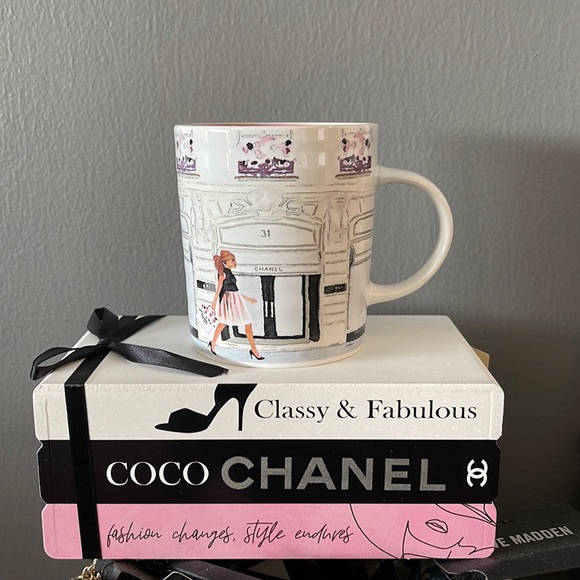 Amanda Greenwood | Dining | Nwt Chanel Storefront Mug Design By Amanda ...